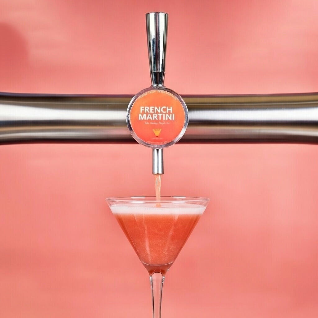 French Martini on Tap - Giraffe Cocktails